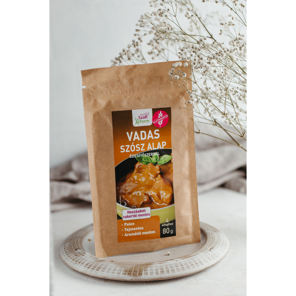 Szafi Reform Vadas szósz alap édesítőszerrel 80g