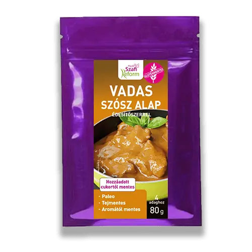 Szafi Reform Vadas szósz alap édesítőszerrel 80g