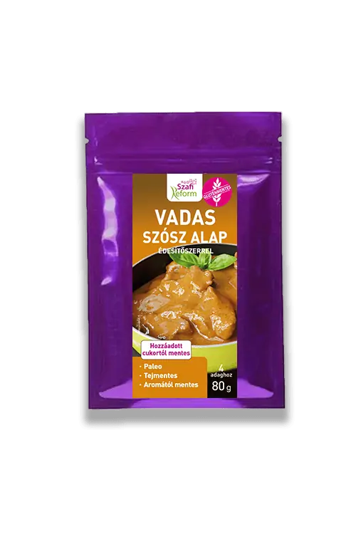 Szafi Reform Vadas szósz alap édesítőszerrel 80g